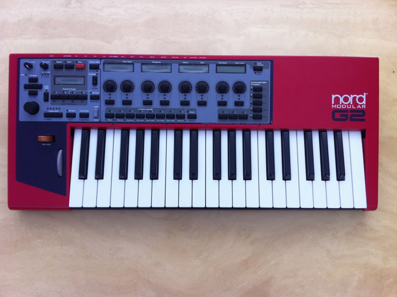 MATRIXSYNTH: Clavia Nord Modular G2 Synthesizer