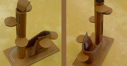 Art Lesson Plans: Corrugated Cardboard Sculpture Lesson