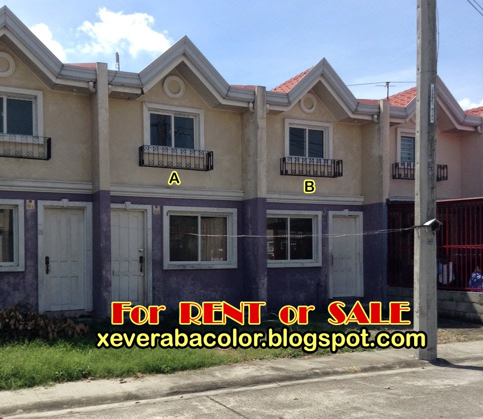 FOR RENT OR SALE OF 2 TOWNHOUSE UNITS IN XEVERA, BACOLOR, PAMPANGA: 2 ...