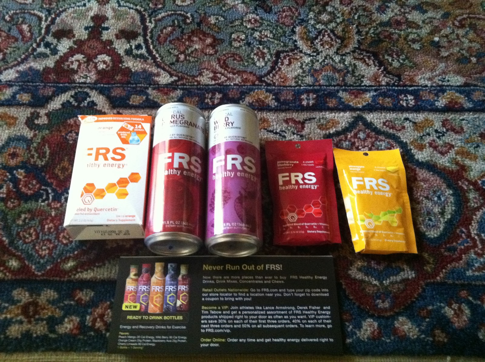 Y Rocket: Review of FRS and Quercetin supplementation