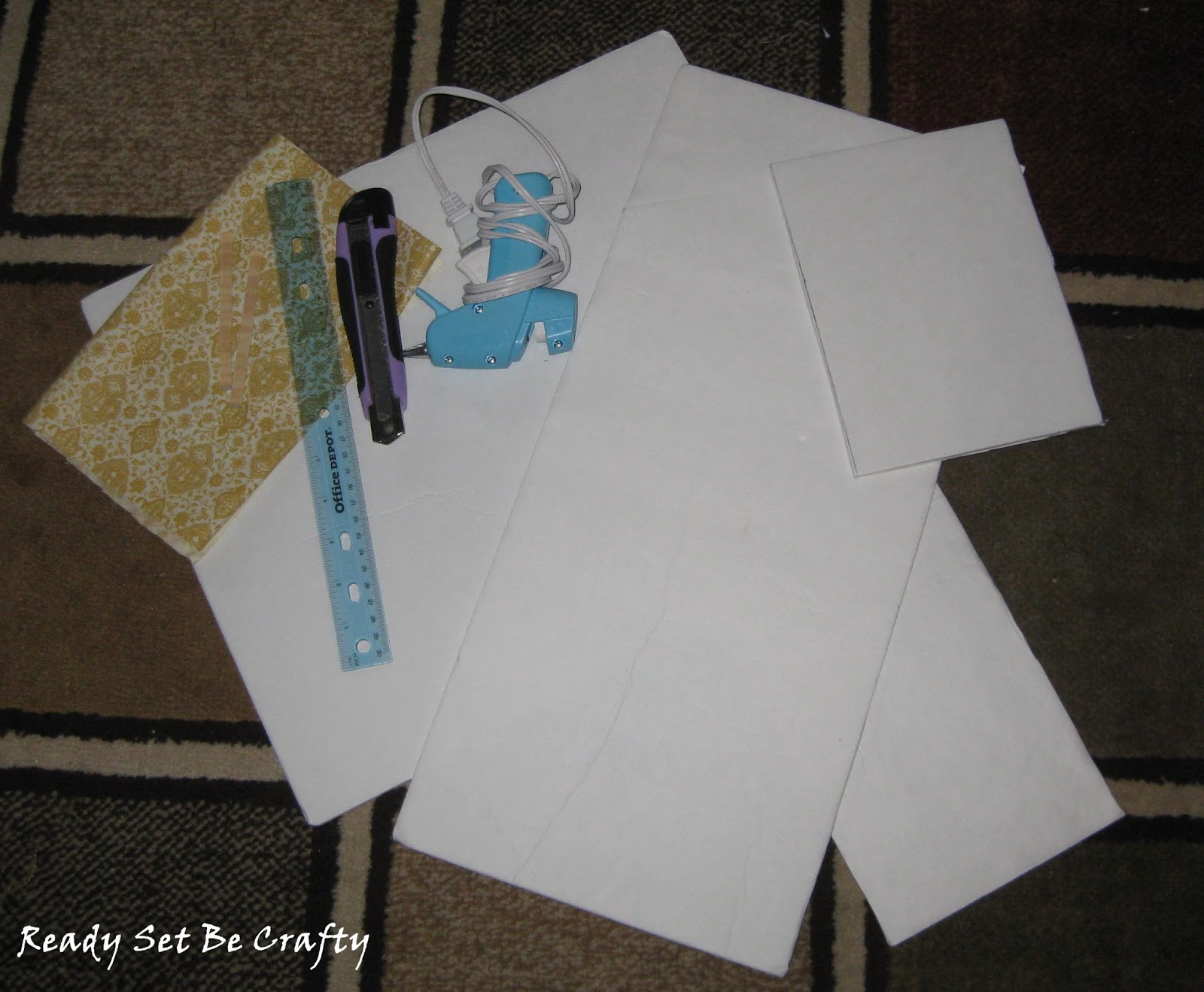 Ready Set Be Crafty: DIY Tissue Box Cover