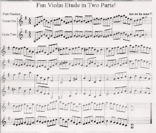 Vineyard Violins: Fun Violin Etude (exercise)