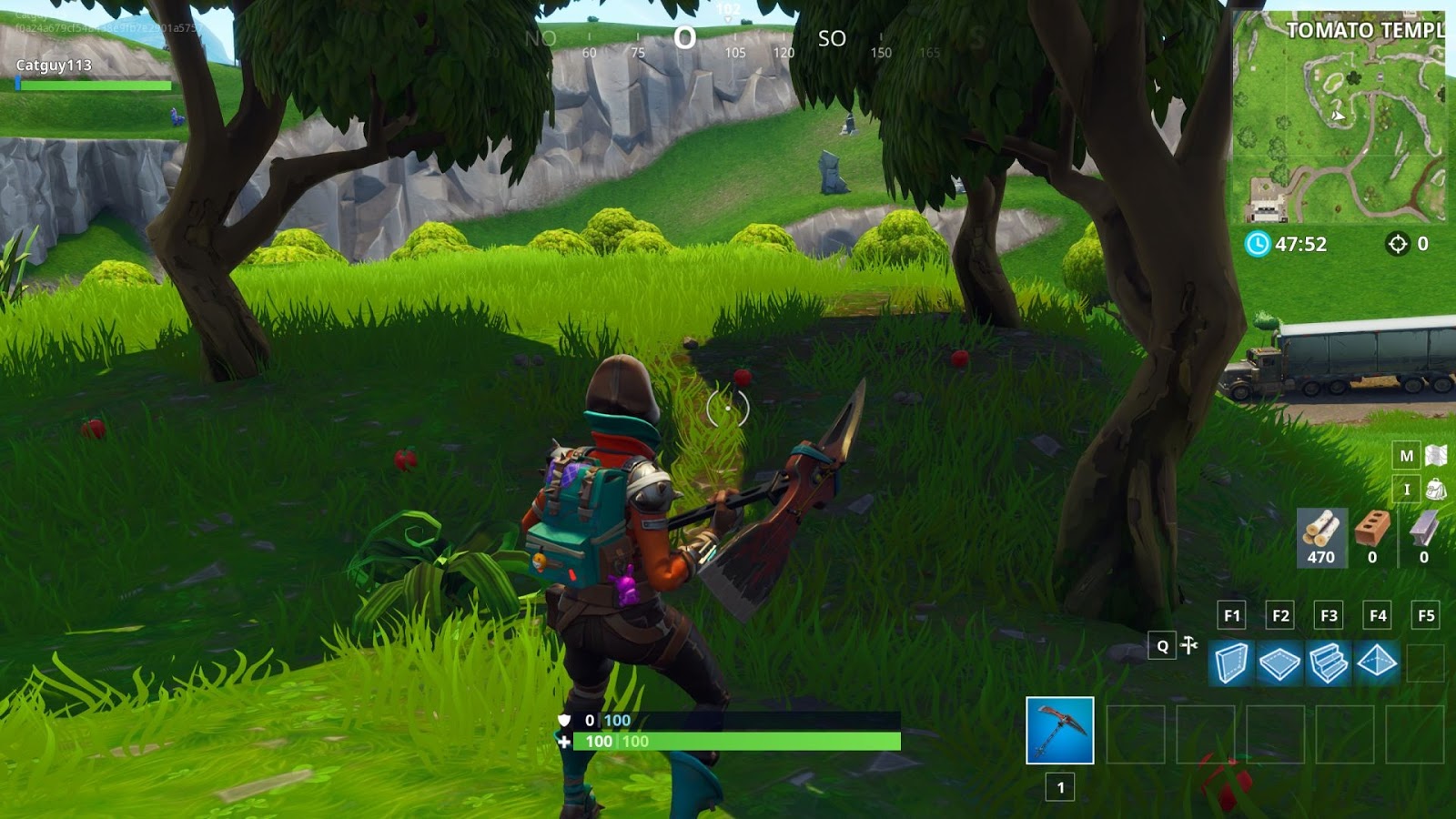 Fortnite: Season 6 Week 7 Apple Locations Map