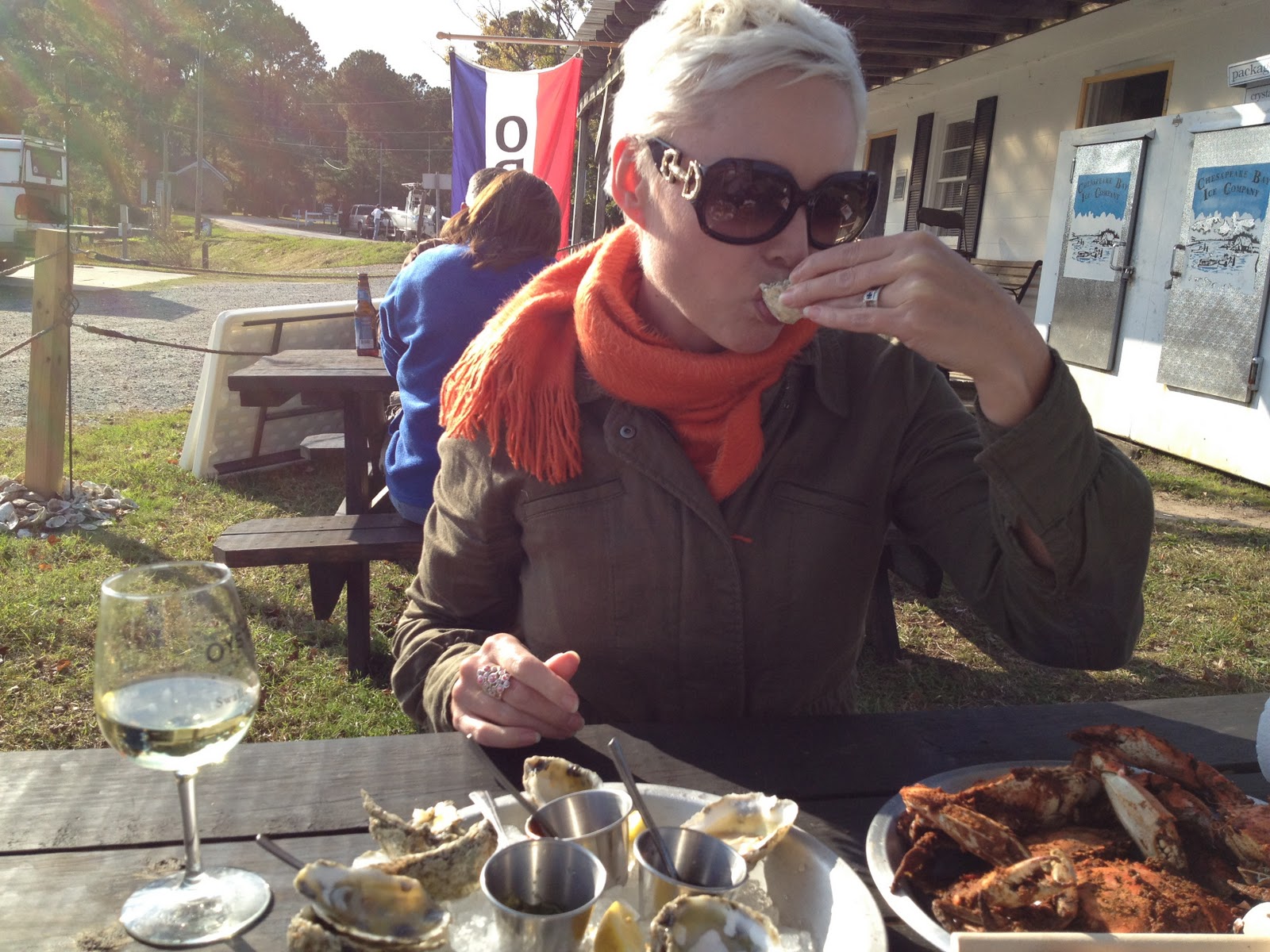 Fatback and Foie Gras: Merroir: Rappahannock Oyster Co. Tasting Room