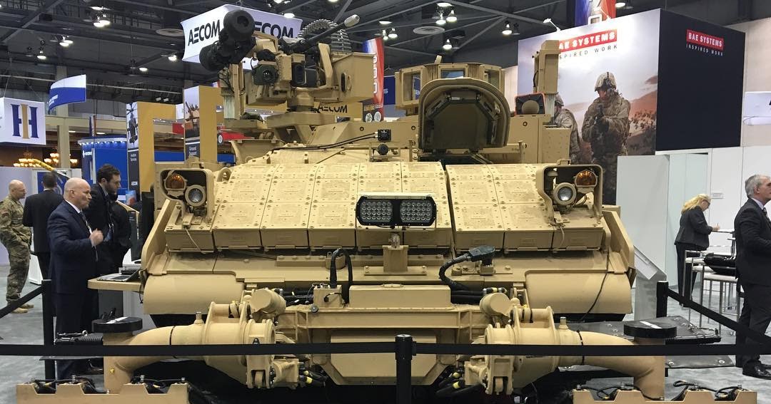 SNAFU!: BAE shows AMPV Engineering Vehicle Variant @ AUSA Global....