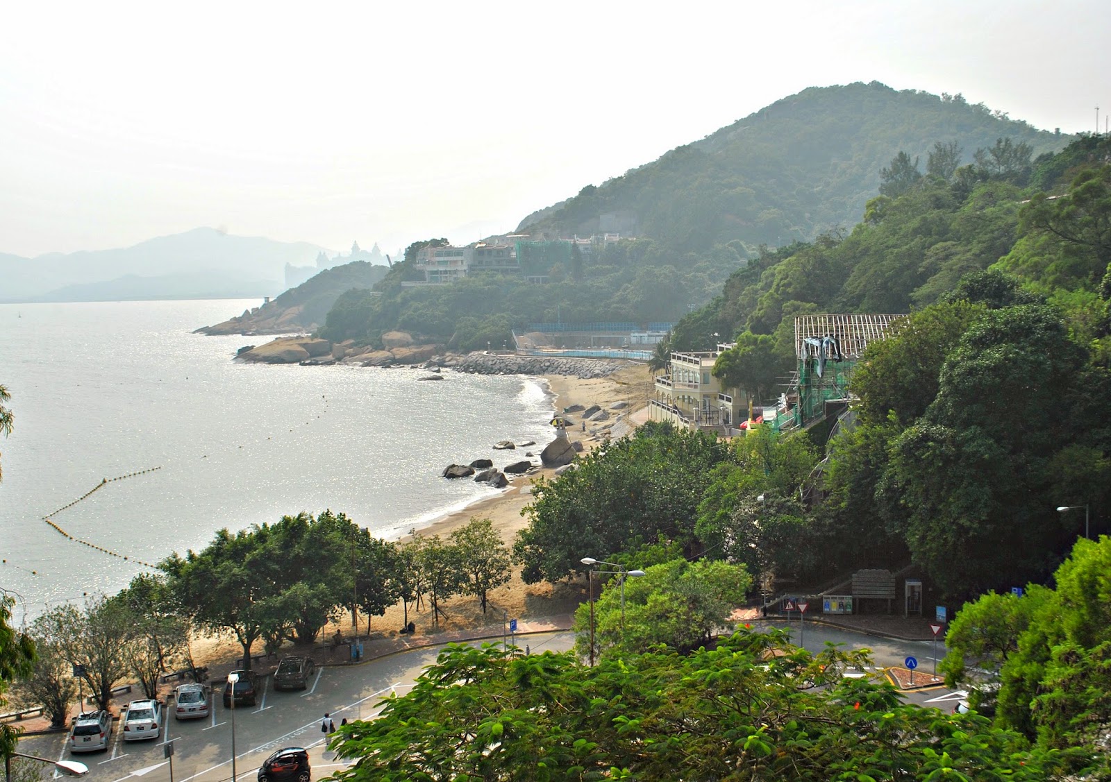 A View of Macau's Coloane Island