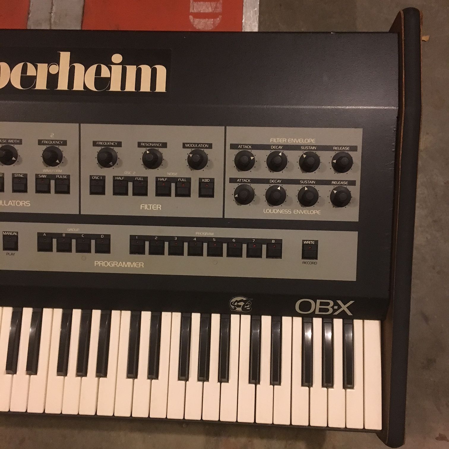 MATRIXSYNTH: 1979 Oberheim OB-X Rev 1 SN 793509