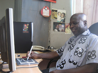 Comics with attitude: Frank Odoi's artwork will go on sale in Nairobi