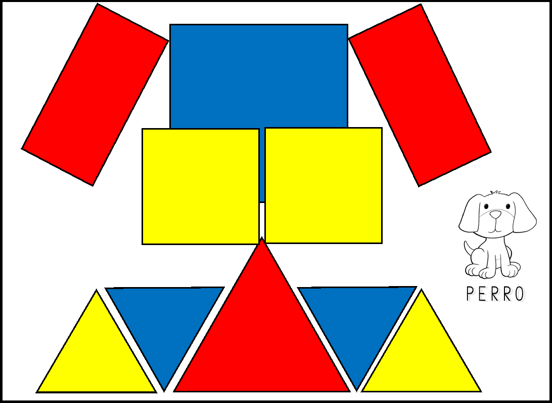 mipequeescuela: JUEGO CON FIGURAS GEOMÉTRICAS: " FORMAS QUE INFORMAN