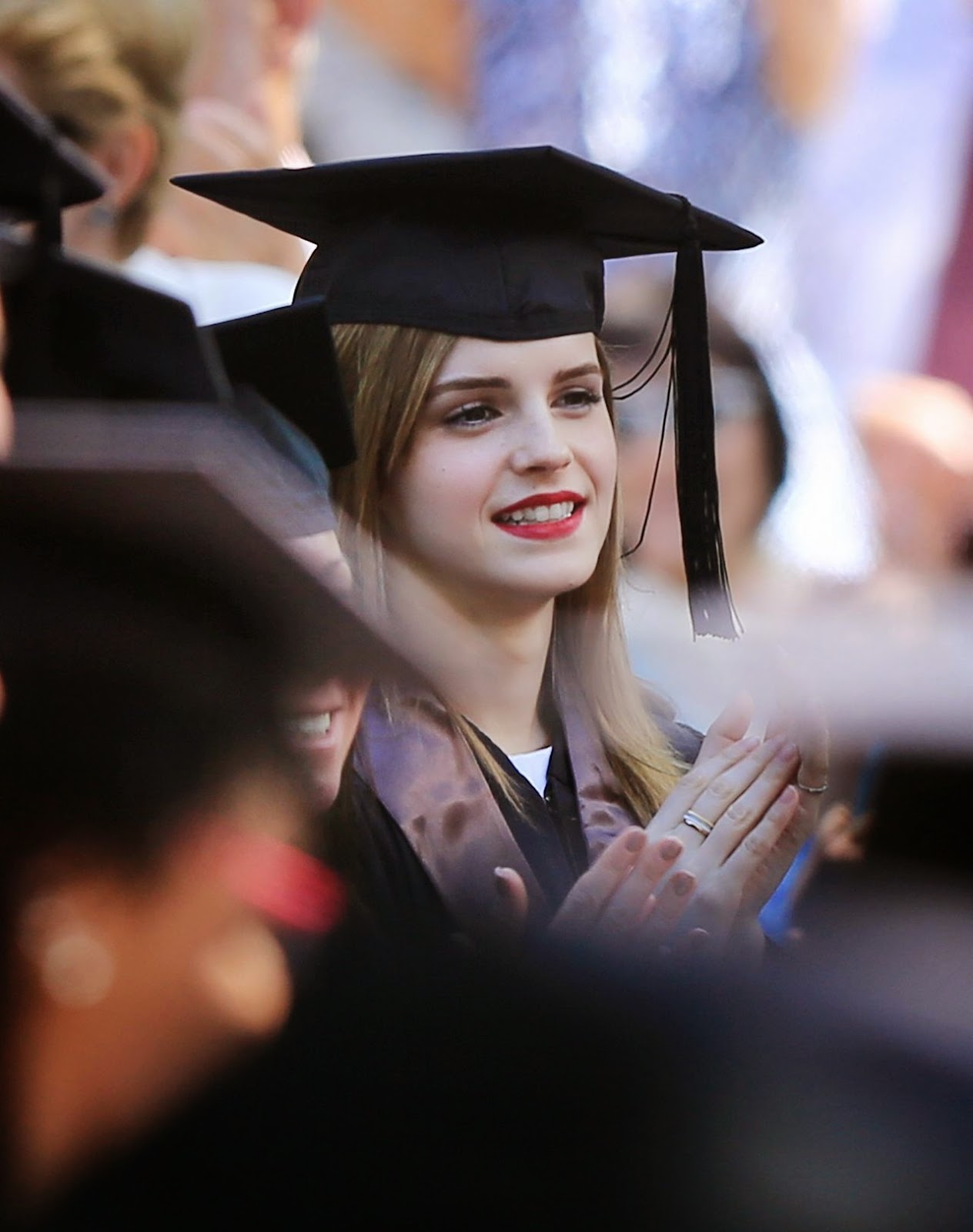 Emma Watson's Brown University Graduation Pictures