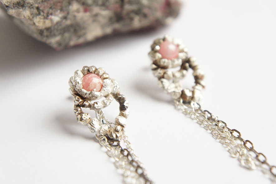 ROSA INCA Collection - a love story in Silver and Rhodhocrosites