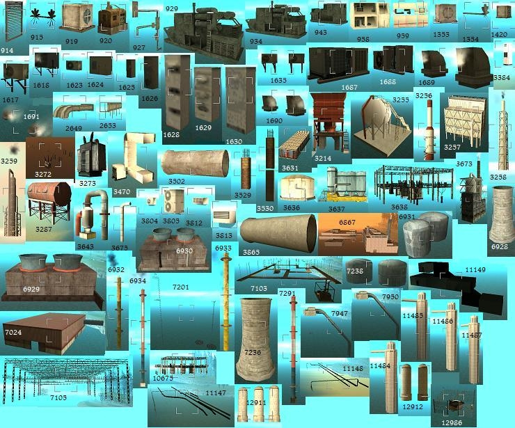 [MTA:SA] ID DE OBJETOS MTA PARA MAPS - MTA Brasil