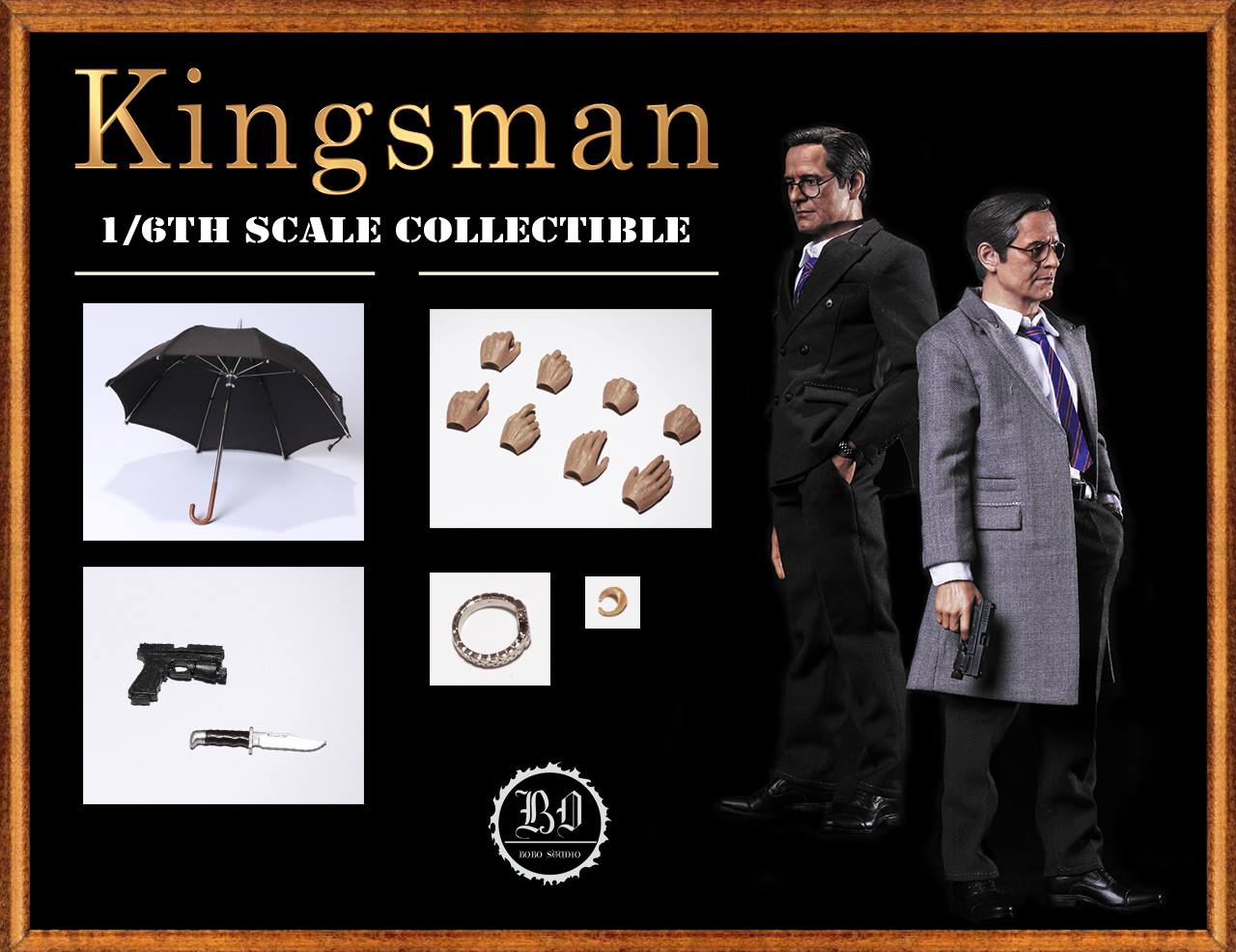 toyhaven: Bobo Studio 1/6th scale Kingsman 12-inch Collectible Figure ...