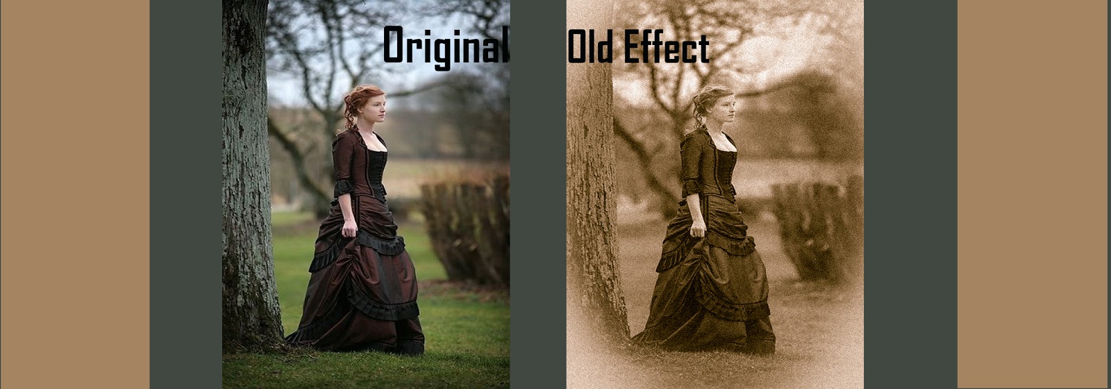 How to Create an Old Photo Effect with Photoshop - Photoshop Photo ...