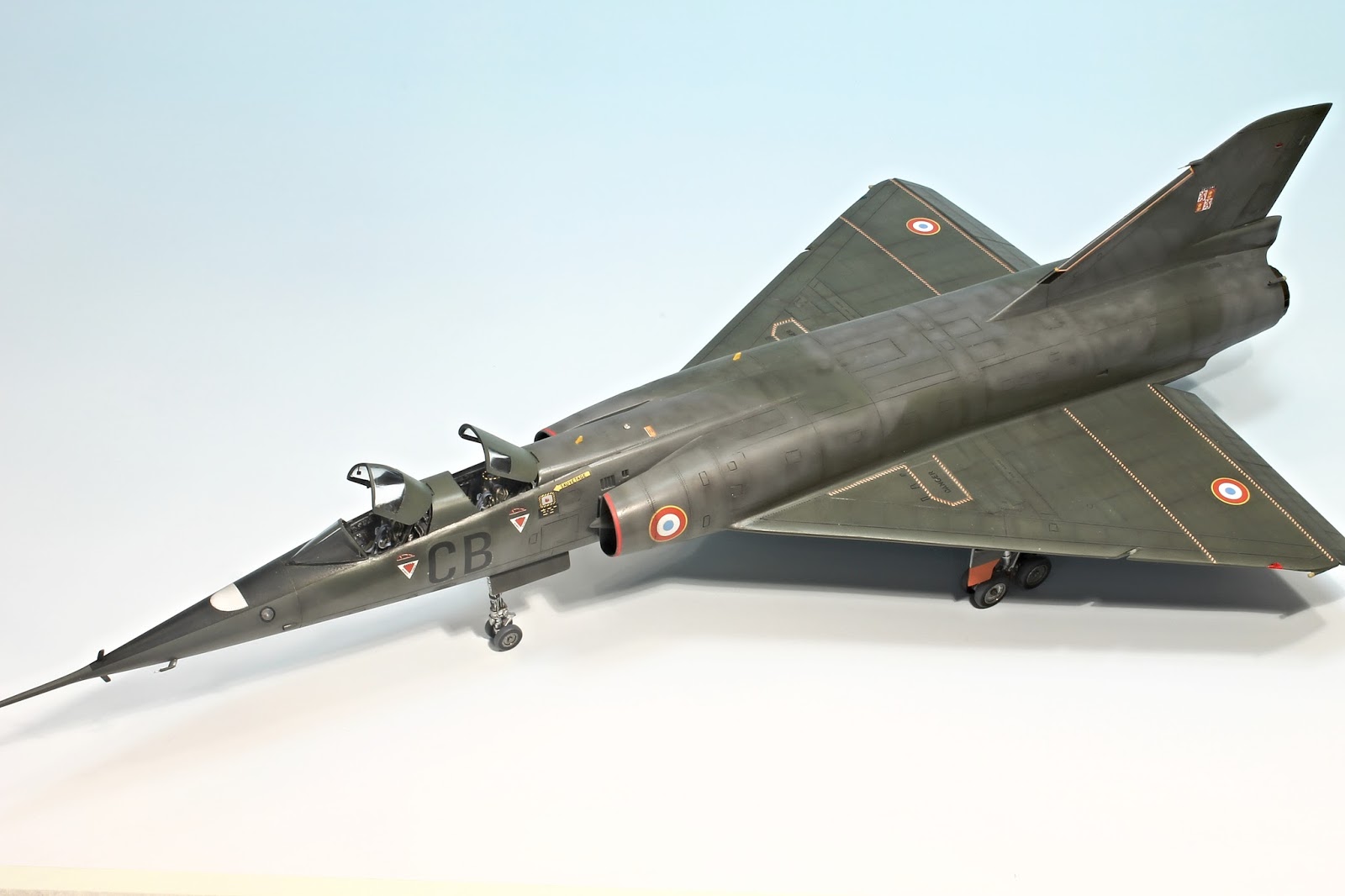 Istvan Michalko's scale models: Dassault Mirage IVP - Heller, 1/48
