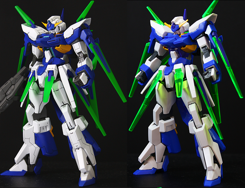 HG 1/144 Gundam AGE-FX Burst Mode customized build by kirayama