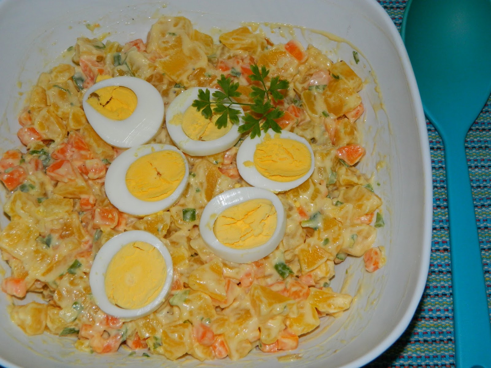 Varrendo o Prato!: Salada de Batata Baroa