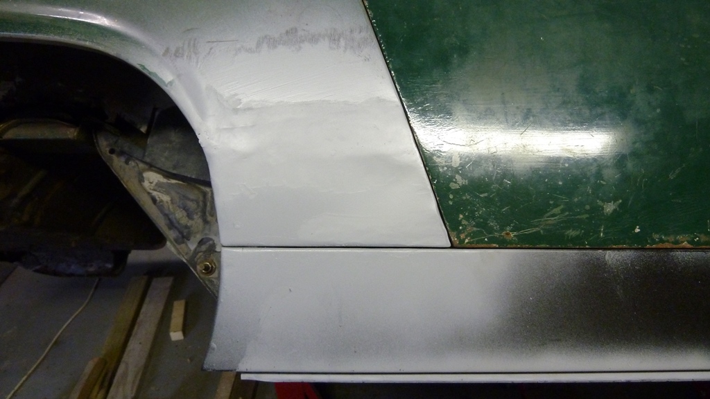 MG Midget 1965 MKII Restoration Project: Front lower repair for the ...