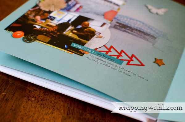Quick 20 Page Album: Review & Tips / Scrapping with Liz