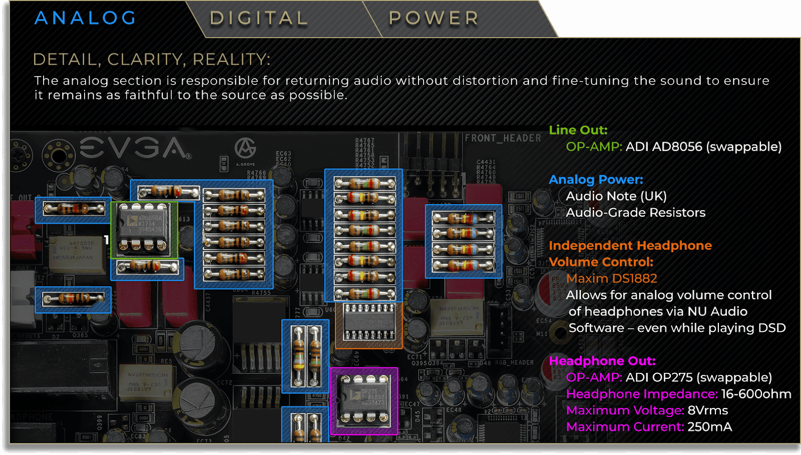 EVGA NU Audio Card Engineered by Audio Note (UK) – M & S | Ultimate ...