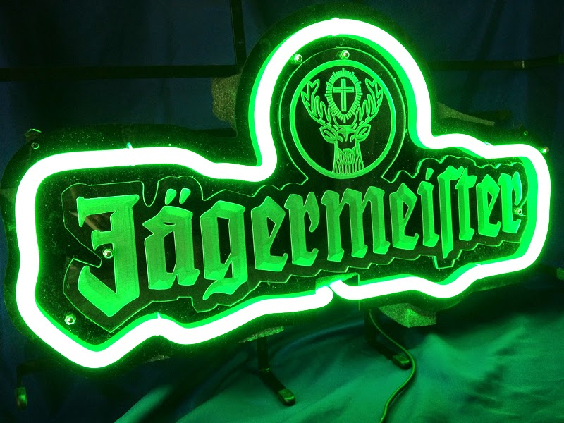 Wiki Neon Sign Blog: JAGERMEISTER GERMAN BEER BAR NEON LIGHT SIGN 16 ...