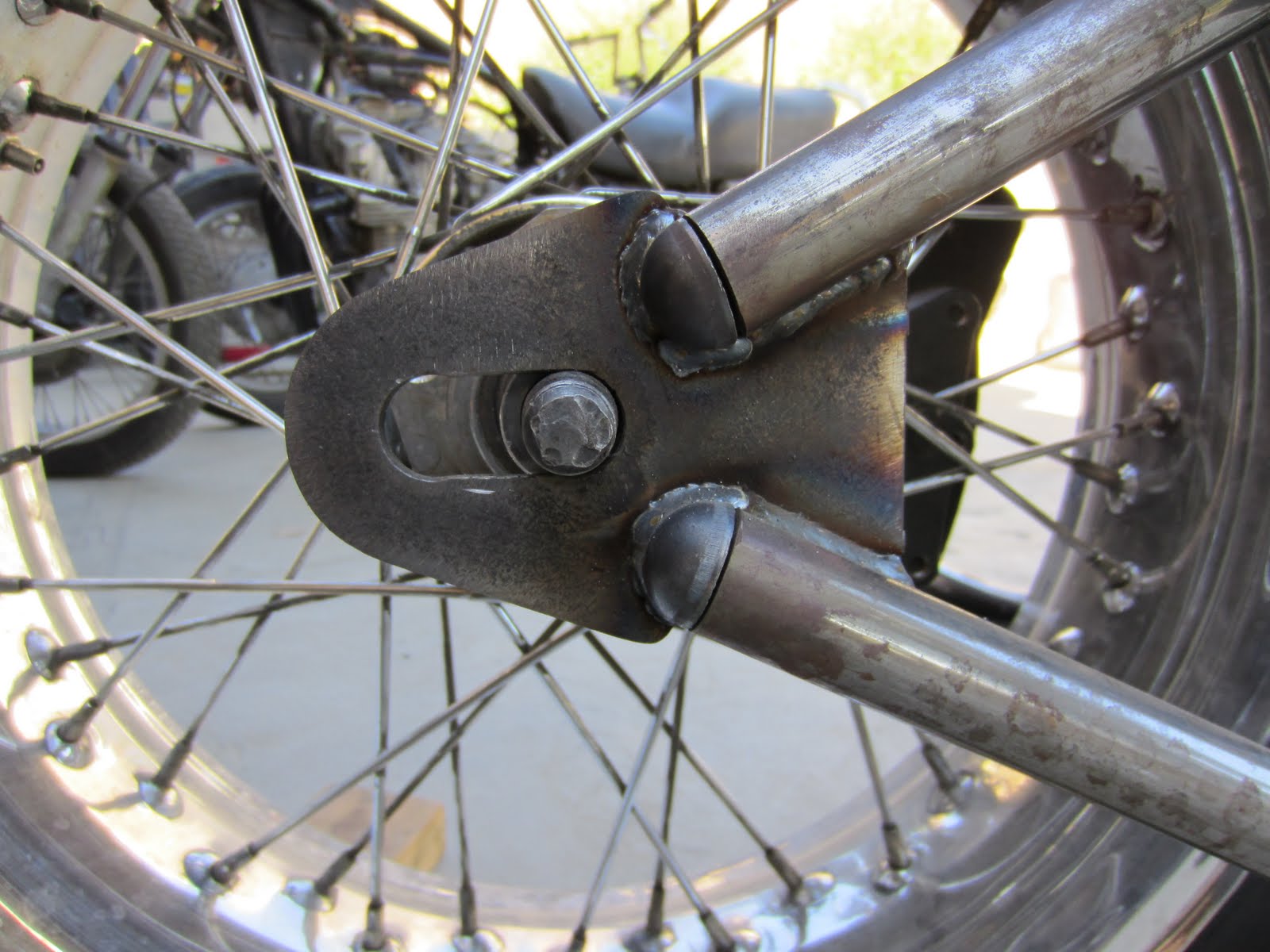 slimsfab blog....: Slimsfab axle plates"THE HARD WAY"