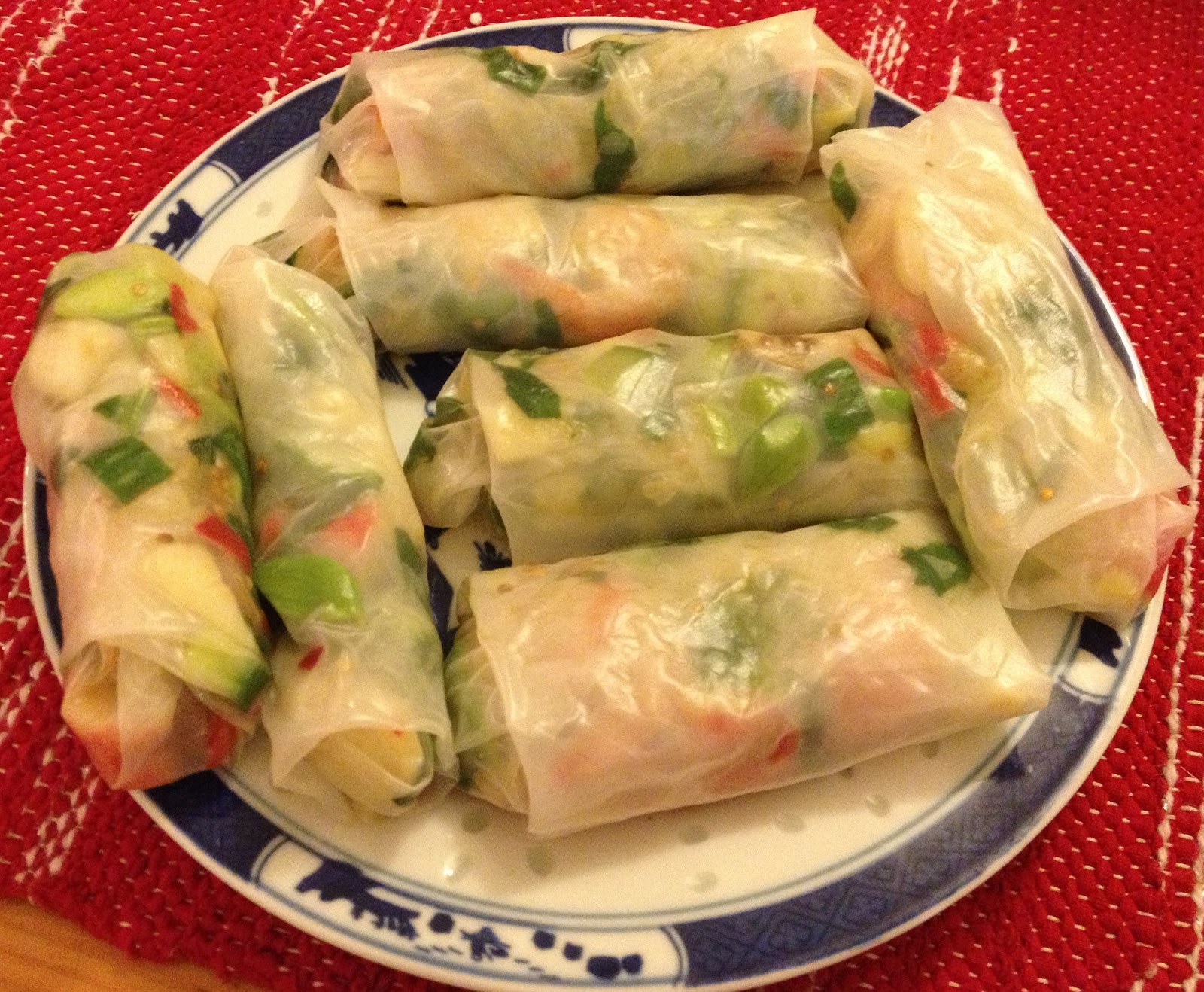 Inspired Cooking: VIETNAMESE VEGETARIAN SPRING ROLLS