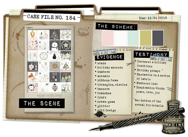 Little Scraps of Magic: Best Friends {CSI Case File No. 184}