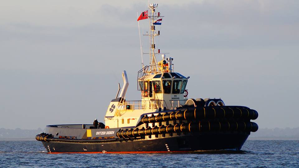 New Felixstowe tug Svitzer Deben arrives - 12 November 2015