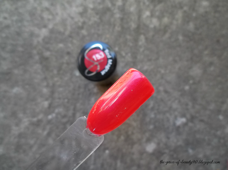 Kosmetyczne różności: Tutorial wisienka na paznokciu| Semilac 153 Red ...