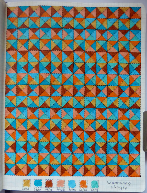 Caatje's Artsy Stuff: Grid drawings