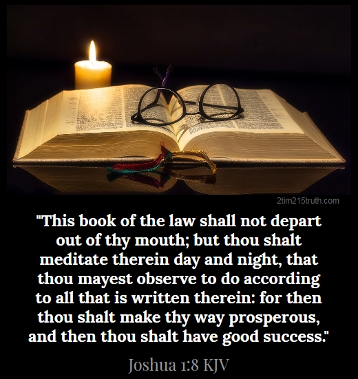 Scripture Images Of Joshua 1 8