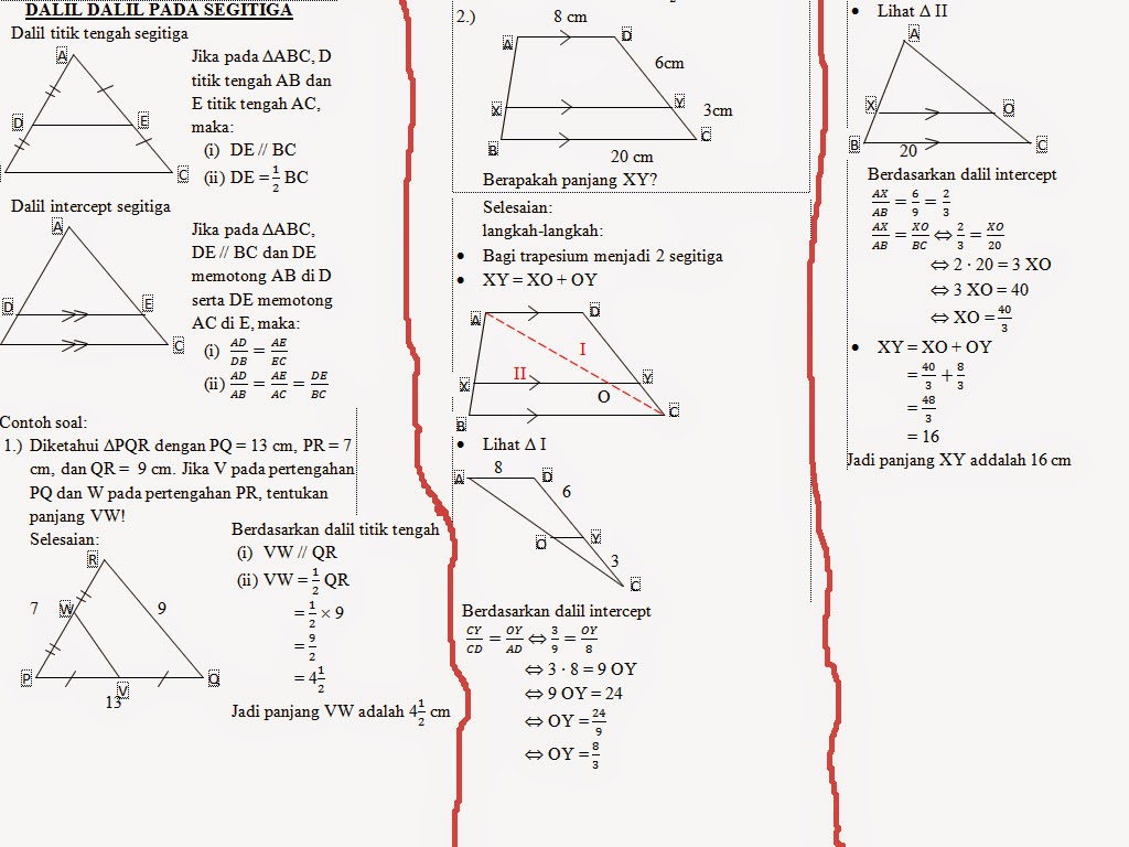 FINERY: dalil pada segitiga