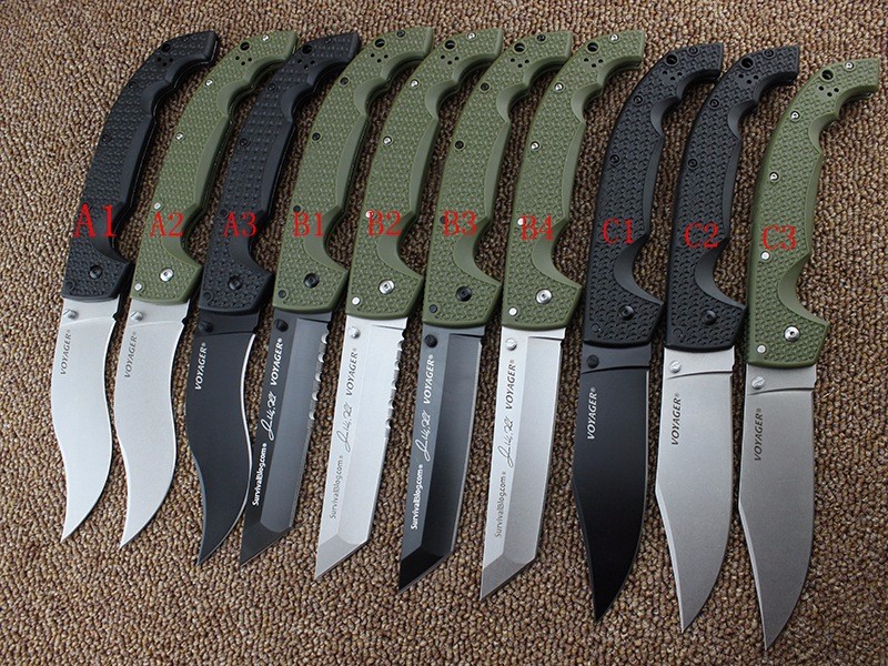 Новинки ножевой индустрии: 10 types Newest CS Navigator series folding ...