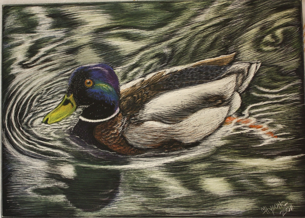 Hysong Designs - The Artists Way: More Scratch Board