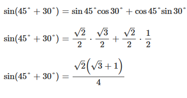 Trigonometry Sin(A+B), Sin(A-B), Cos(A+B), Cos(A-B) formula with ...