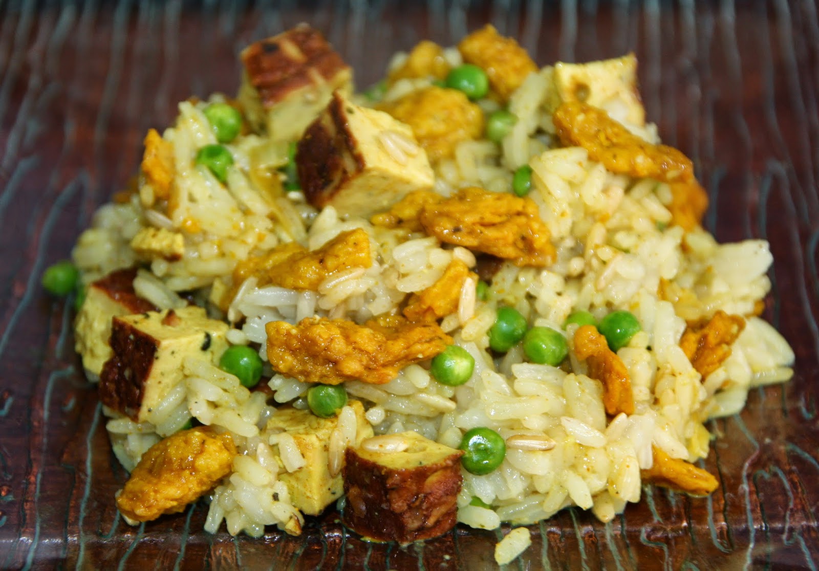 Recettes végétales (véganes): Riz cantonnais végétal