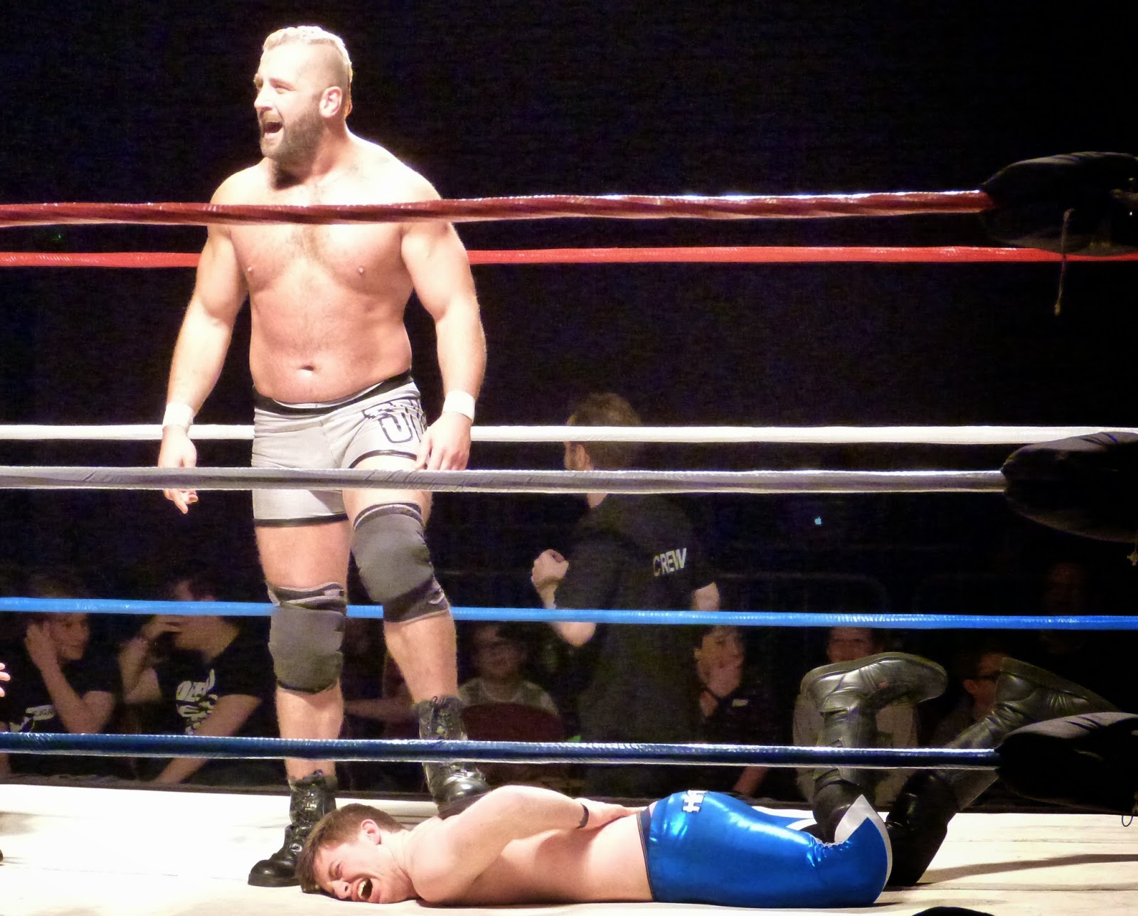 WRESTLESHOTS: STIXX & MASON RYAN V XANDER COOPER, TK HAYWARD & MARC MASSA