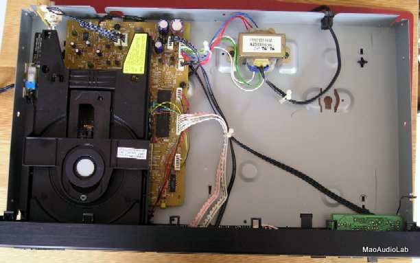 Mao Audiophile Modifications: Marantz CD38 Pentode Output Tube CD-Player