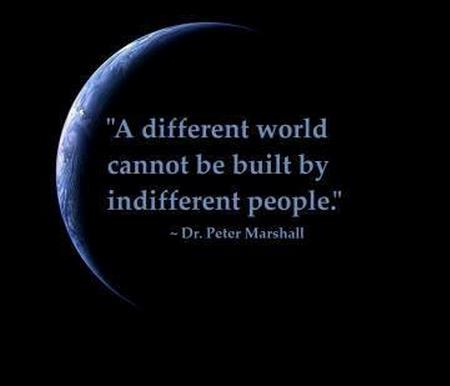 Professional English Forum: A different world cannot be built by ...