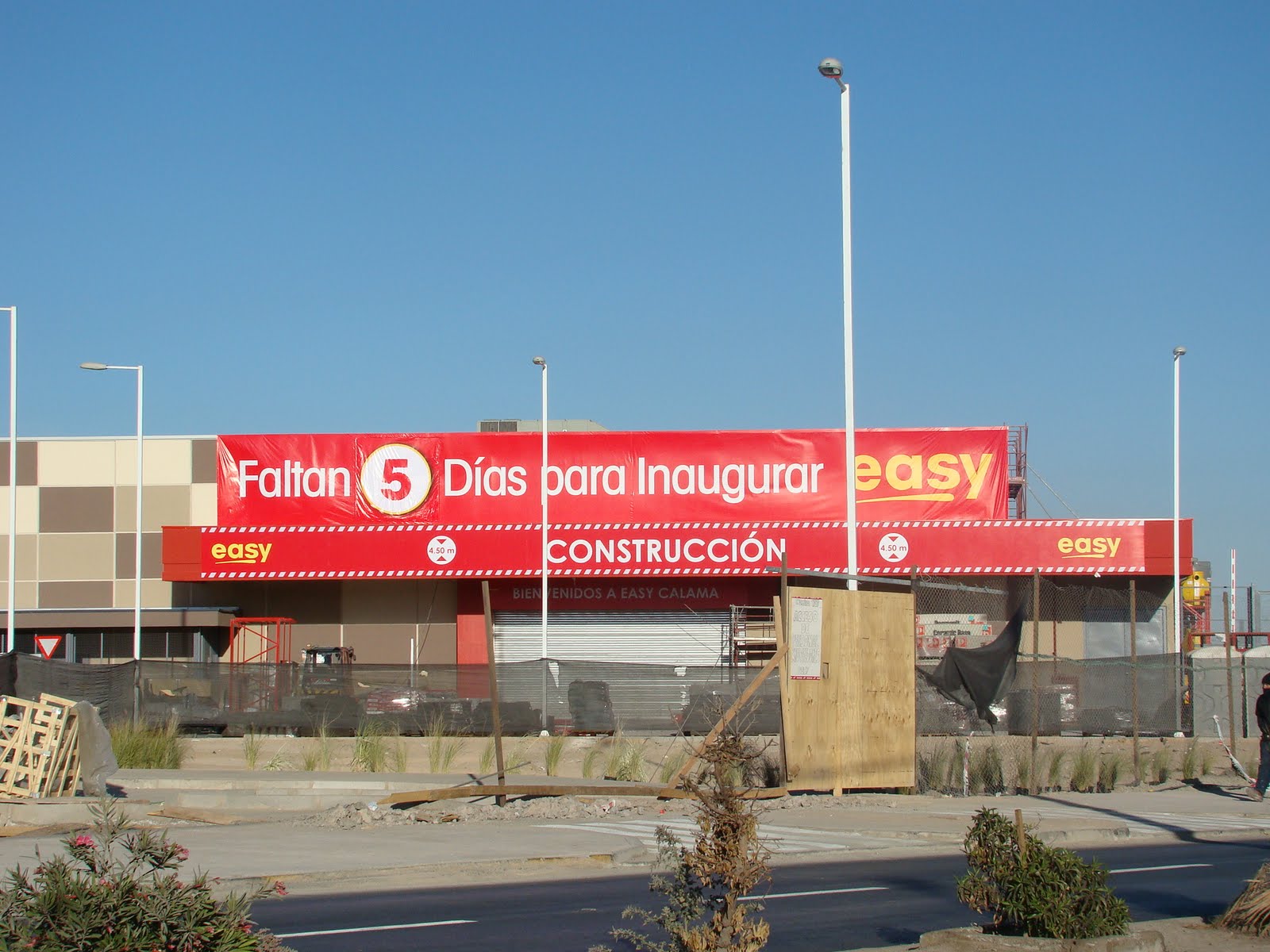 SOLO CALAMA Y EL NORTE DE CHILE: FALTA 3 DIAS PARA EASY