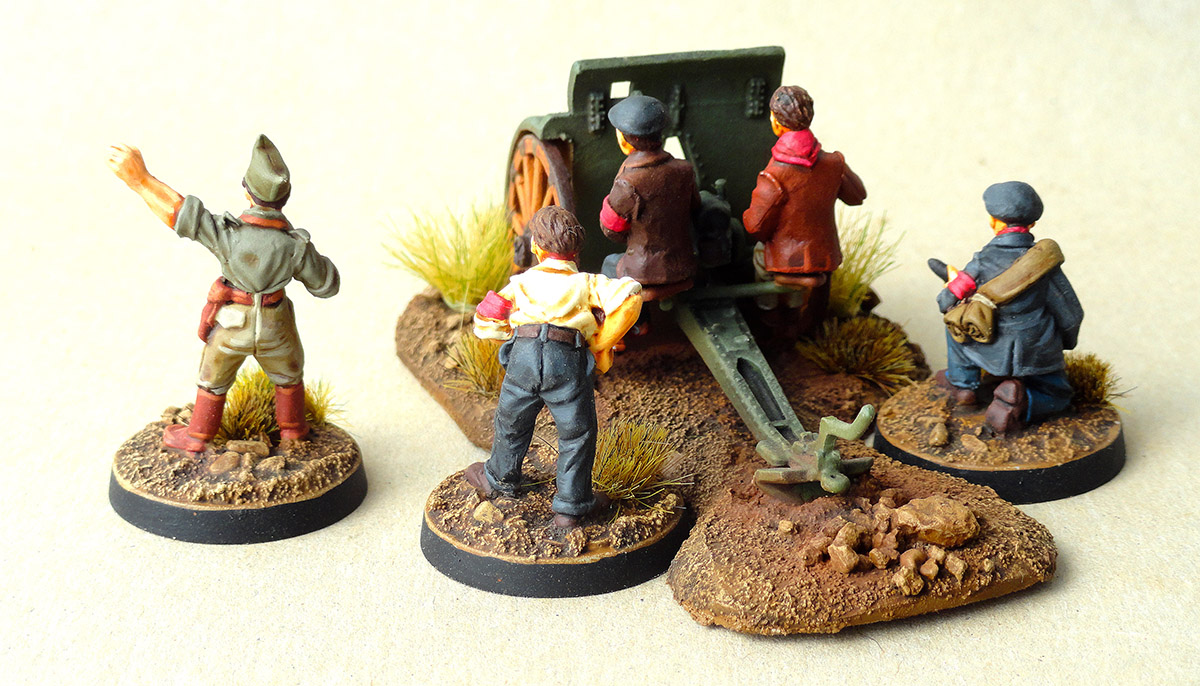 Small Wars in Southern Africa: 28mm Partisans: Heavy Supports