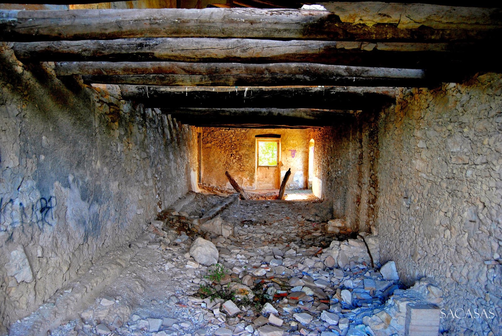 El grabado de la Luz.: La ruina. Texto y fotos: SACASAS