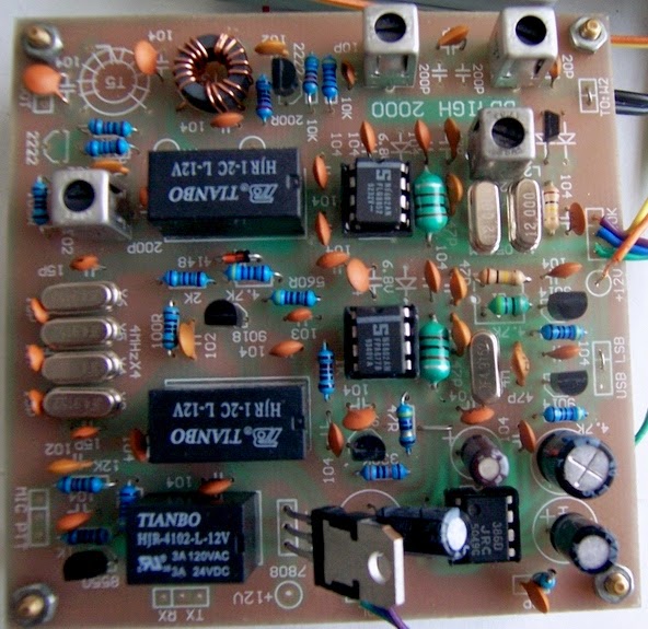 Projetos e Transceptores.: TRANSCEPTOR QRP SSB TA 7358 NE 612 BD4IGH