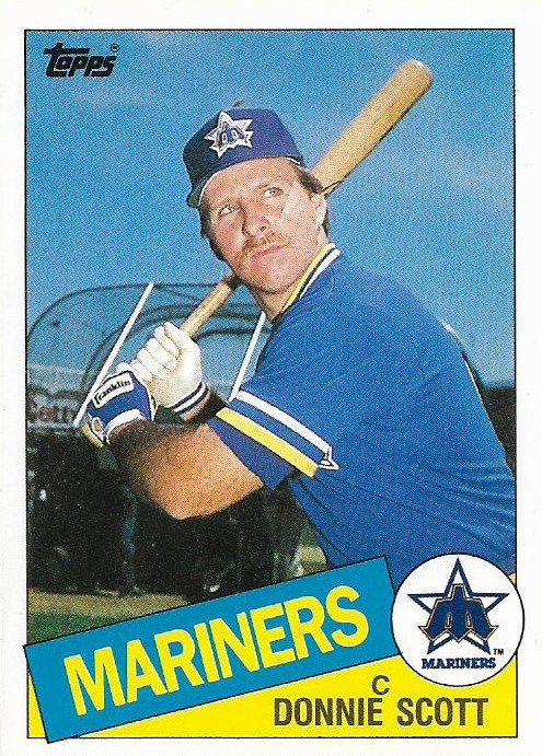 1985 Topps: #105T - Donnie Scott