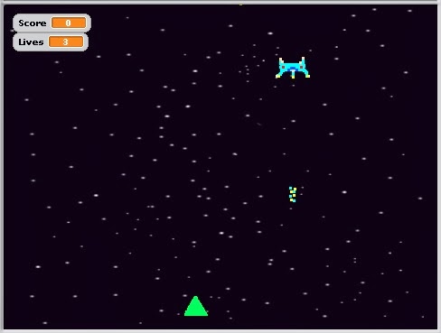 Space Invaders Game Scratch - reidei