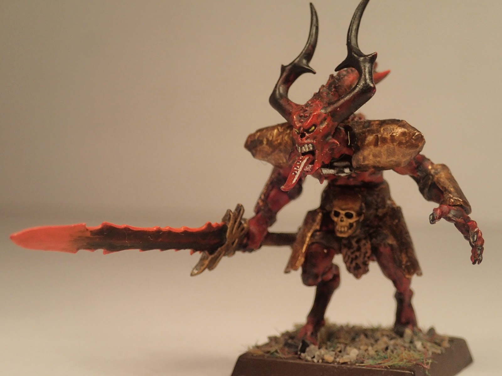 The Greater Army of Khorne: Converted Bloodletters in Armour