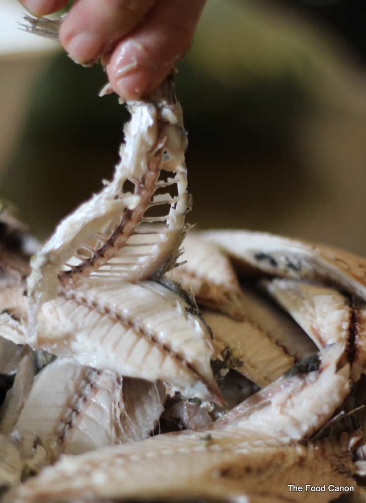 Auntie Ruby's Assam Laksa - 01 Preparing the Kembong Fish - The Food Canon
