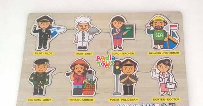 Puzzle Profesi New - SEBUTIK EDUTOYS