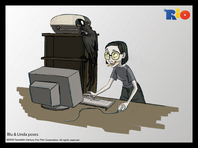 Living Lines Library: Rio (2011) - Character Design